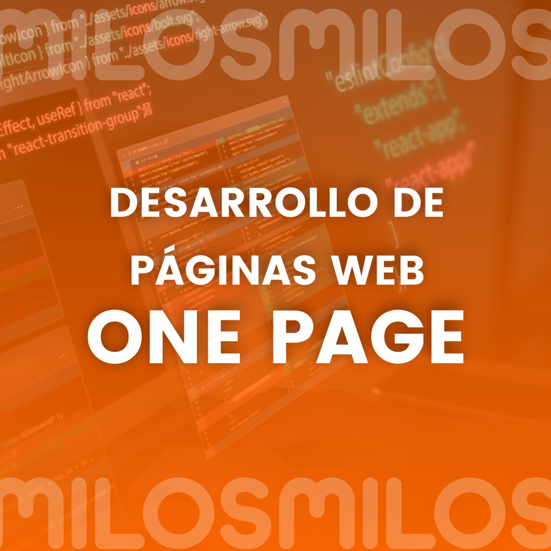 Promo One Page – Grupo Milos — Creativos Digitales